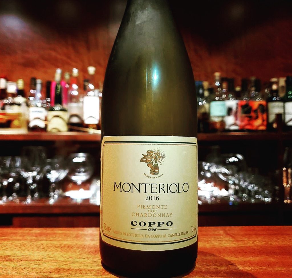 【モンテリオーロ シャルドネ ピエモンテ コッポ 2016 Monteriolo Piemonte Chardonnay Coppo】酸味・果実味・ミネラル感の3拍子揃ったバランスがとれた ...